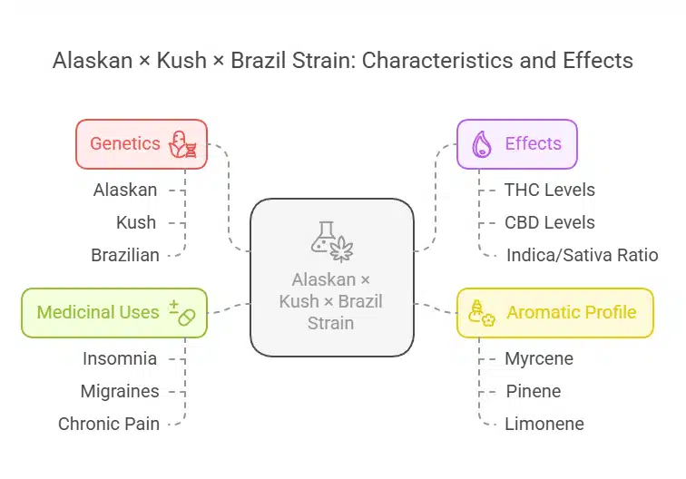 Grow Info Alaskan × Kush × Brazil Strain | Blimburn Seeds